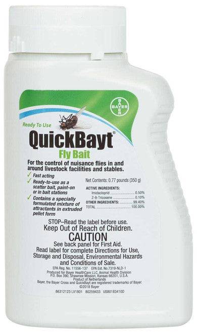 QuickBayt Fly Bait for Livestock Facilities 350 Gram – Fine Pet Health