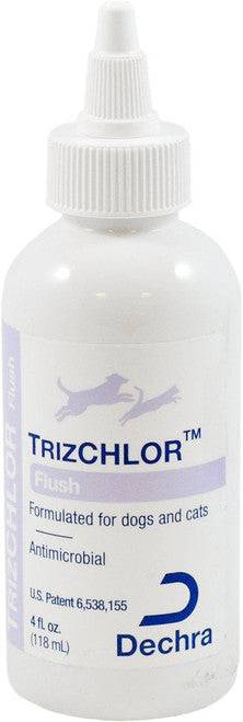 TrizCHLOR 4 Antimicrobial Ear Flush for Dogs and Cats 4 Oz – Fine ...