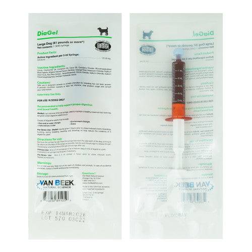 DiaGel Anti-Diarrhea and Digestive Support For Large Dogs - 5 ml – Fine ...