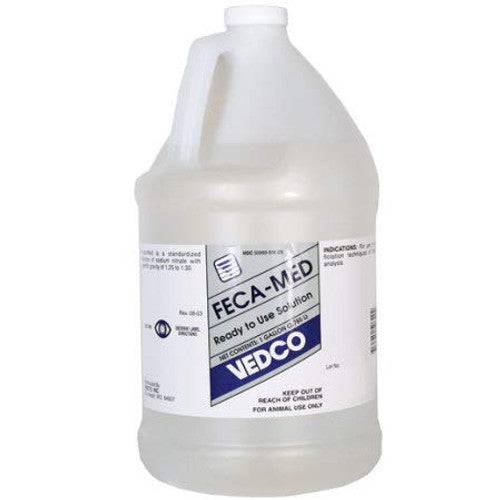 Vedco Feca-Med Ready to Use Fecal Analysis Solution Gallon – Fine Pet ...